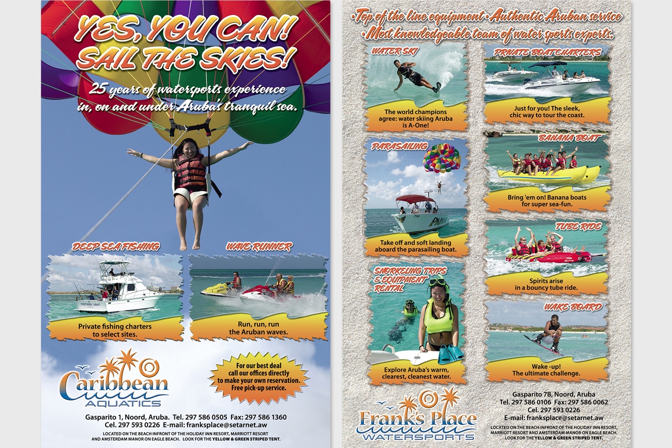 Flyers & Brochures | Art & Design Aruba